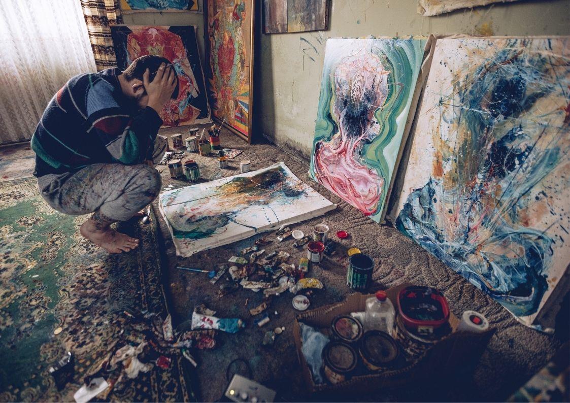 Suffering from an art block? Here are a few tips to overcome it