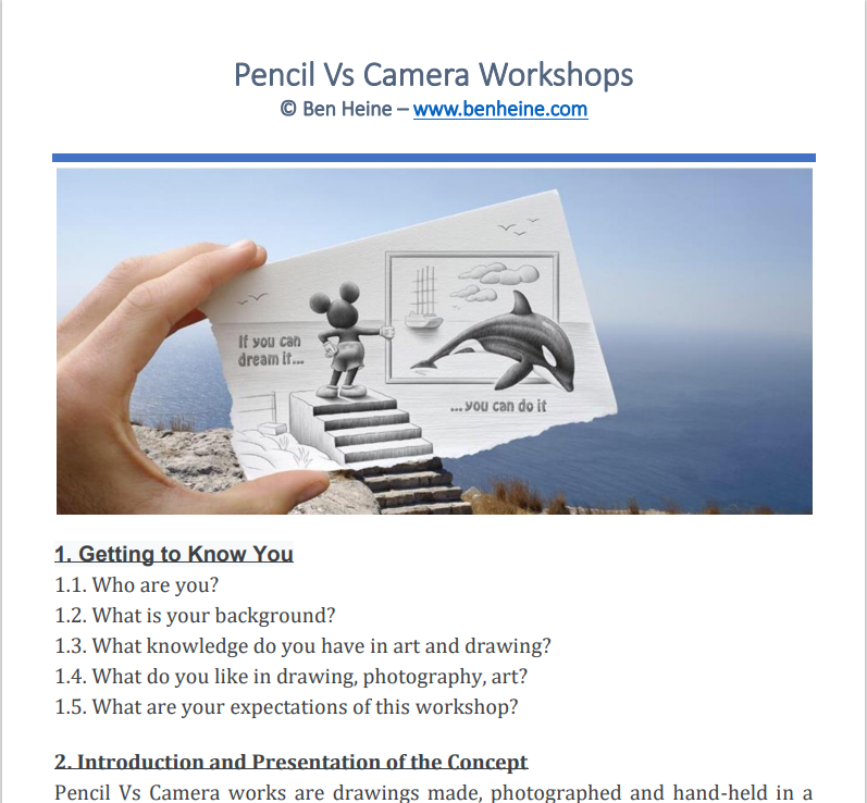 Pencil Vs Camera Lesson Plan in English - BenHeine, your daily dose of ...